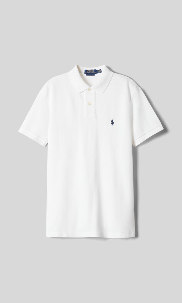 Polo Ralph Lauren Mesh Polotrøye Hvit | Herre | Volt